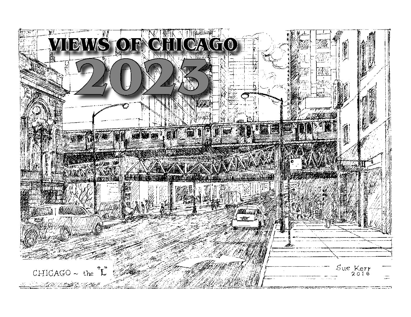 2023 CALENDARS for Chicago - SK CitySkapes